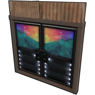 Rustoria Sheet Metal Double Door - Rust Skin Price & Details