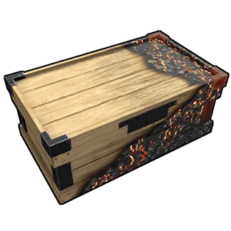 Smouldering Large Box - Rust Skin Price & Details