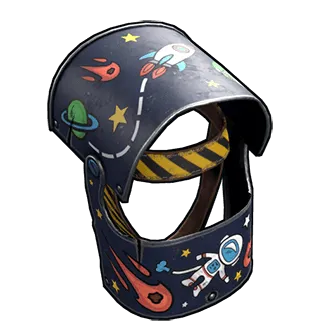 Space Raider Helmet - Rust Skin Price & Details