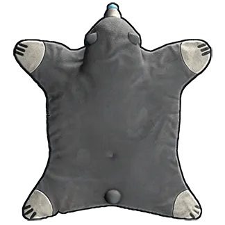 Teddy Bear Rug - Rust Skin Price & Details