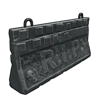 Tombstone Barricade - Rust Skin Price & Details
