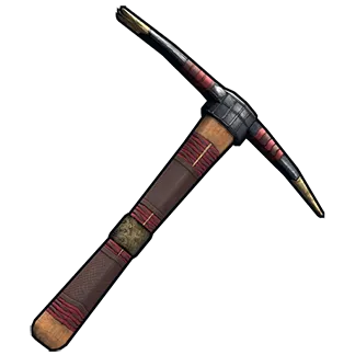 Toothed Pick Axe - Rust Skin Price & Details