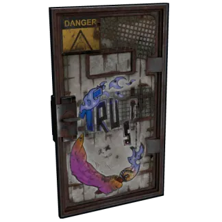 Trust in Rust Armored Door - Rust Skin Price & Details