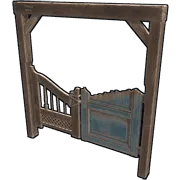 Wooden Frontier Bar Doors - Rust Wiki