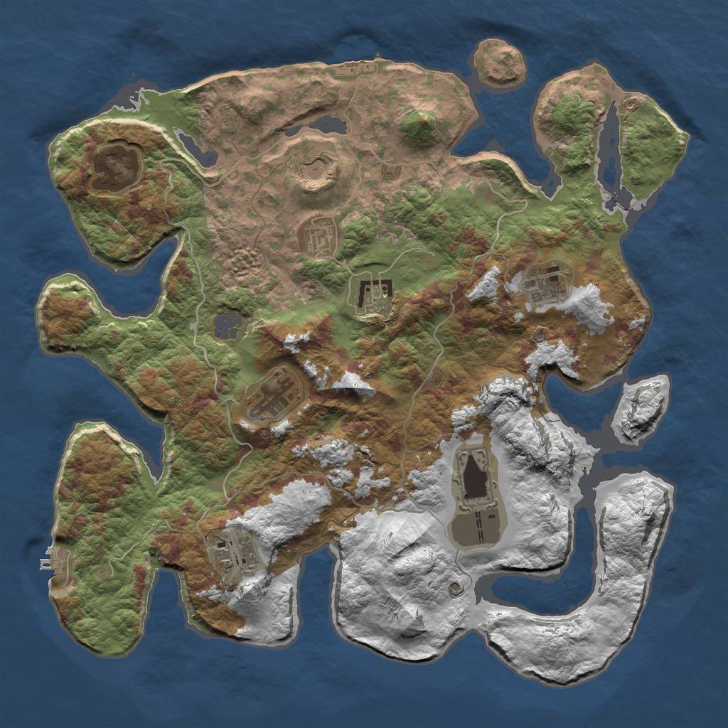 Rust Map Guide - All Types and Characteristics Rust Map Guide - All Types and Characteristics
